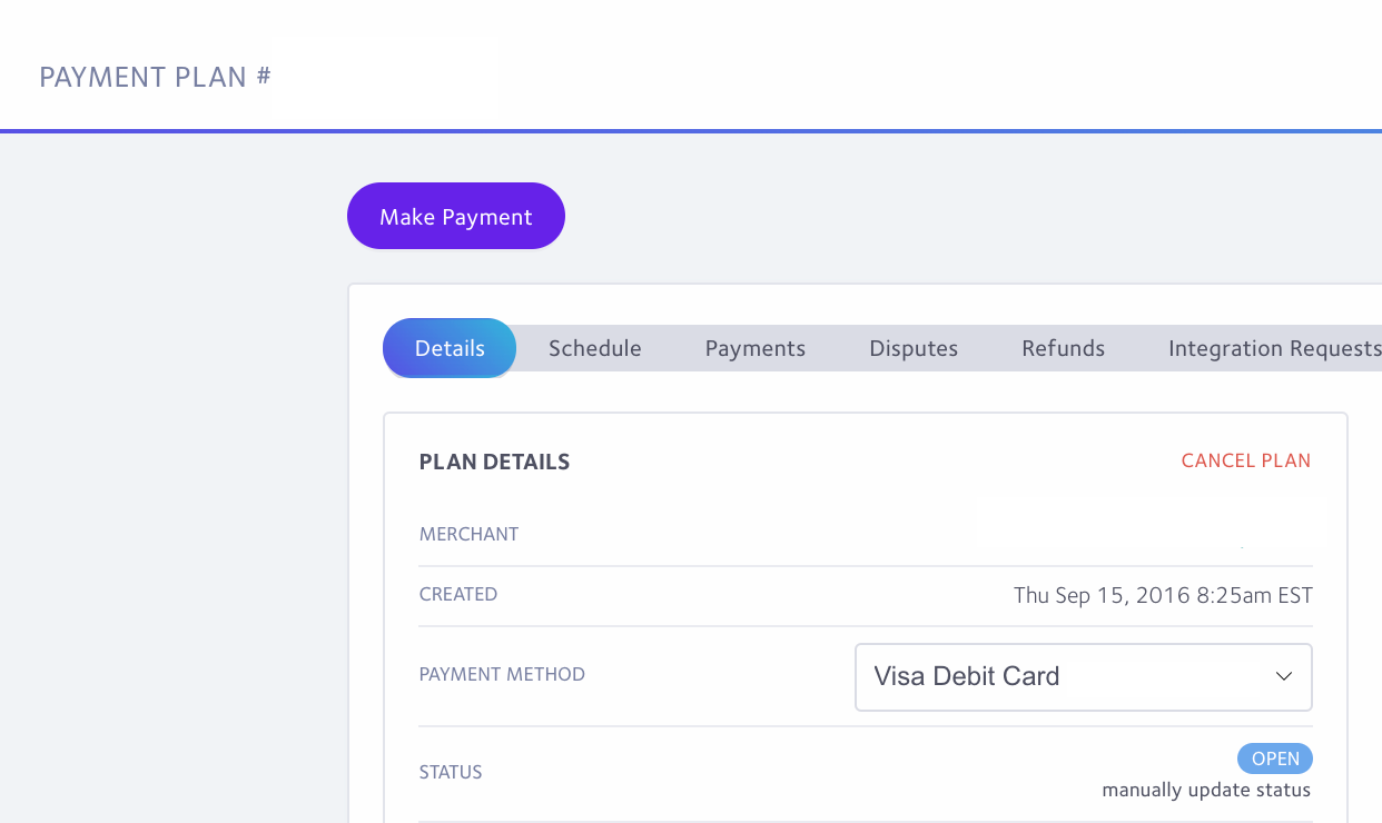 How to Cancel / Refund a Plan